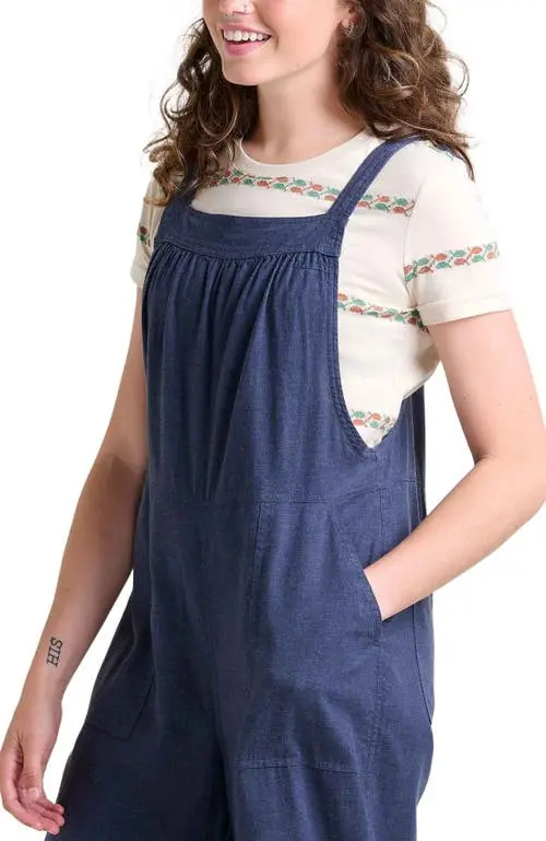 TOAD & CO Taj Hemp Overall - True Navy