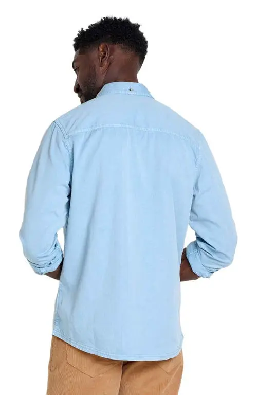 TOAD & CO Arroyo Twill Long Sleeve Shirt - Skyway