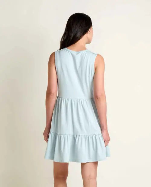 TOAD & CO Marley Tiered Tank Dress - Skyway Pattern