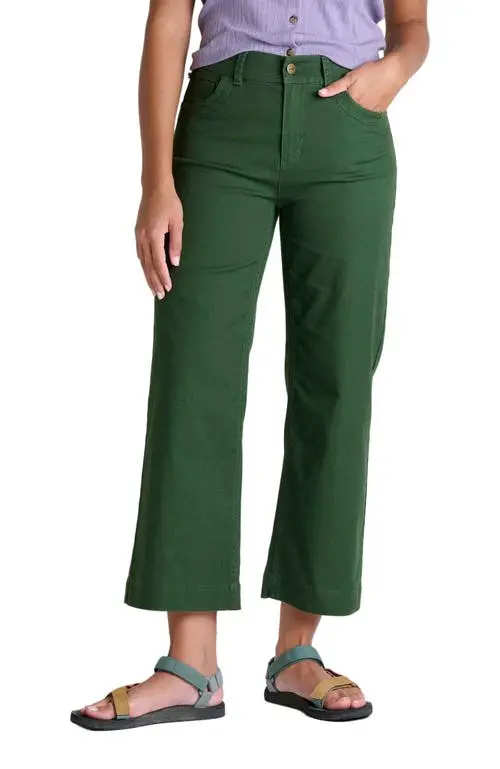 TOAD & CO Earthworks Wide Leg Pant - Epidote