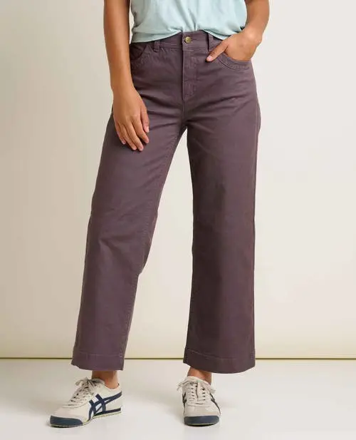 TOAD & CO Earthworks Wide Leg Pant - Raisin