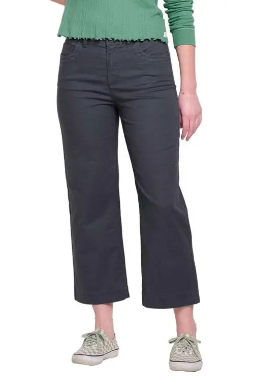 TOAD & CO Earthworks Wide Leg Pant - Soot