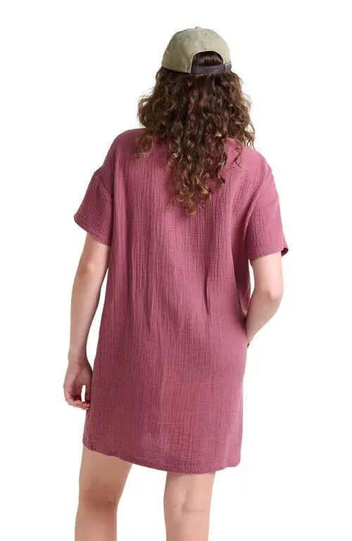 TOAD & CO Tate Double Weave Short Sleeve Dress