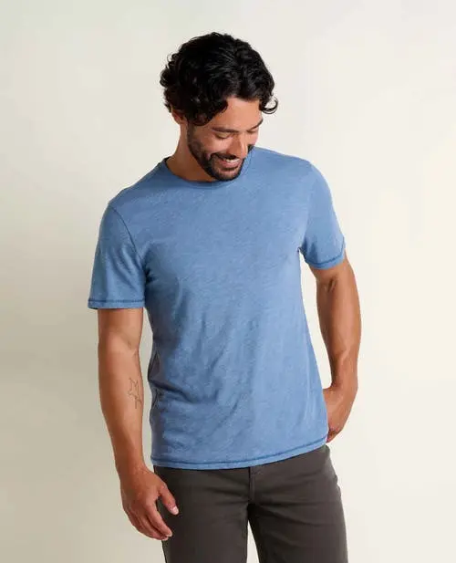 TOAD & CO Boundless Jersey Short Sleeve Crew - Pacific Blue