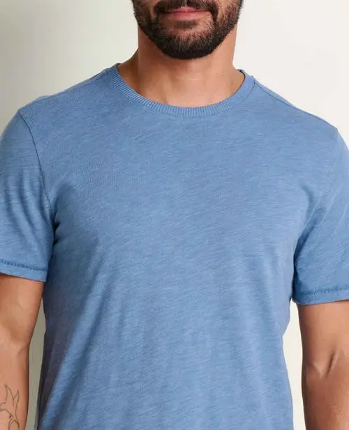 TOAD & CO Boundless Jersey Short Sleeve Crew - Pacific Blue