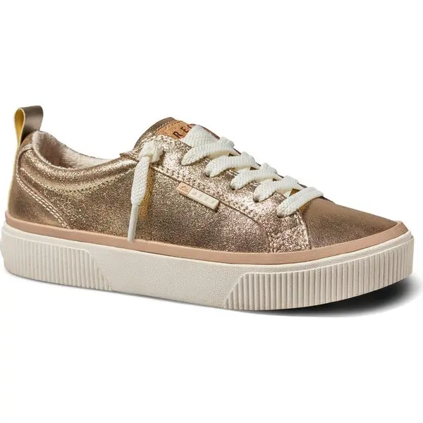 Reef Neptune Knit Sneaker - Champagne Suede