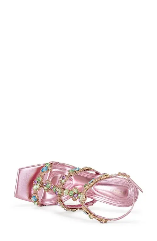 AZALEA WANG Khai Ankle Strap Sandal - Pink