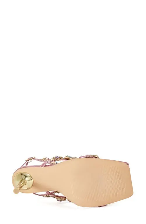 AZALEA WANG Khai Ankle Strap Sandal - Pink