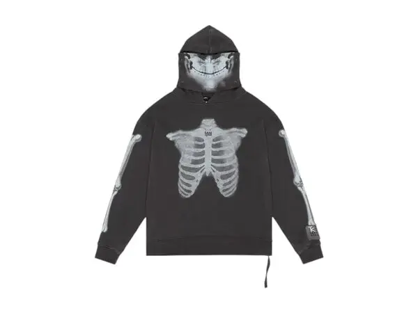 Ksubi X Trippie Redd Skeleton Biggie Hoodie - Black