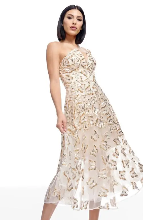 Dress The Population Briella Sequin Butterfly Dress