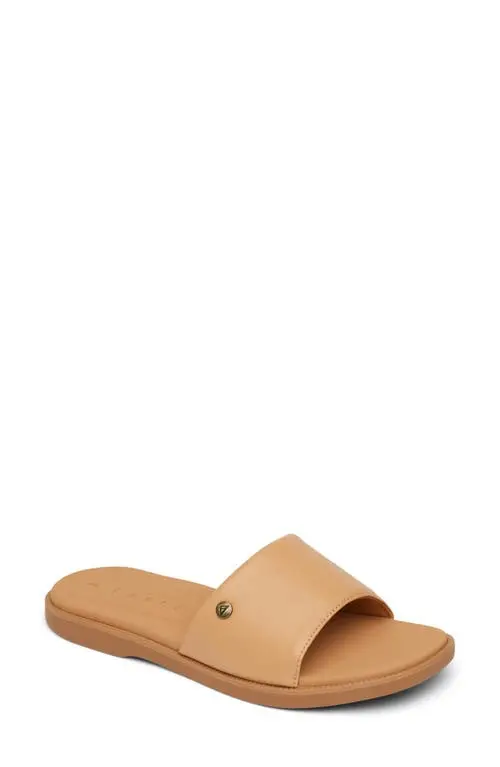 Reef Cushion Sunny Slide Sandal - Natural