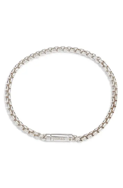 JONAS STUDIO Sterling Box Chain Bracelet - Silver