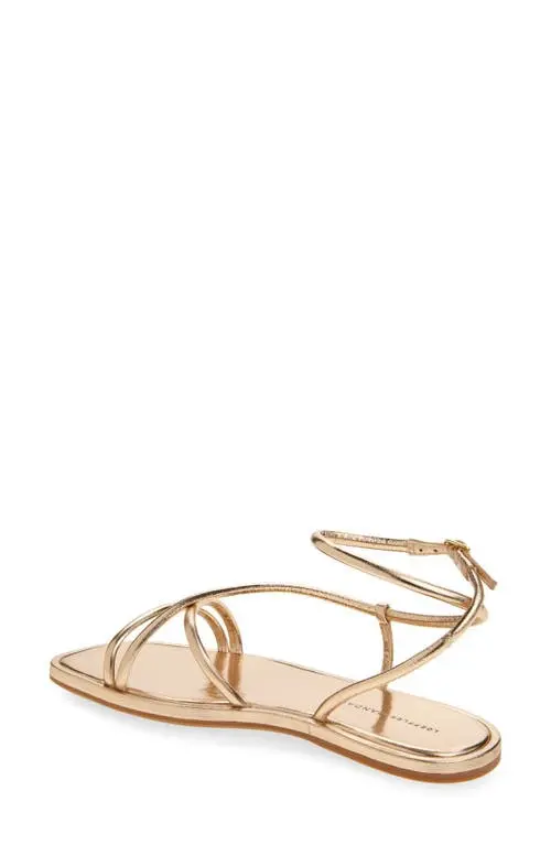 LOEFFLER RANDALL Noor Ankle Strap Sandal - Champagne