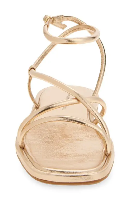 LOEFFLER RANDALL Noor Ankle Strap Sandal - Champagne