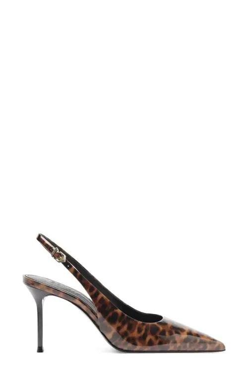 Schutz Paola Slingback Pointed Toe Pump - Brown