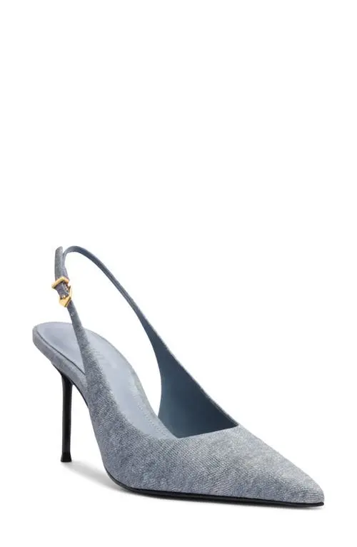 Schutz Paola Slingback Pointed Toe Pump - Infinite Blue