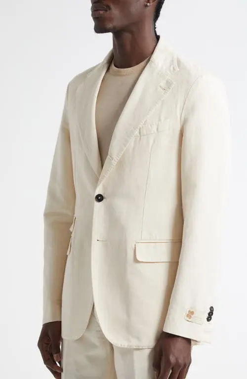 Massimo Alba Cotton & Linen Suit