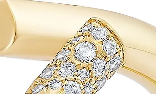 TABAYER Oera Pavé Diamond Ring - Yellow Gold
