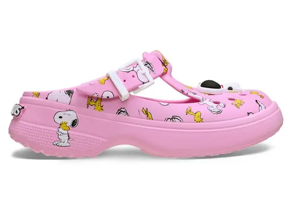 CROCS Peanuts Snoopy And Woodstock Mary Jane Clog - Multicolor
