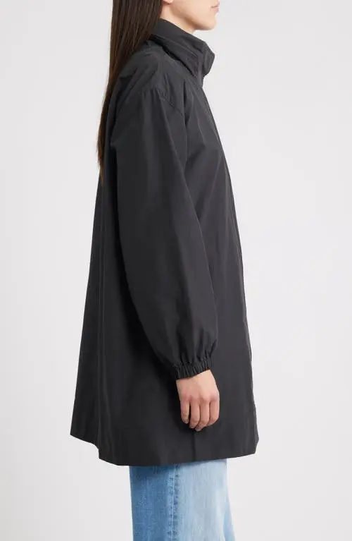 Eileen Fisher Stand Collar Jacket - Black