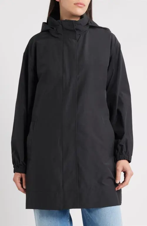 Eileen Fisher Stand Collar Jacket - Black