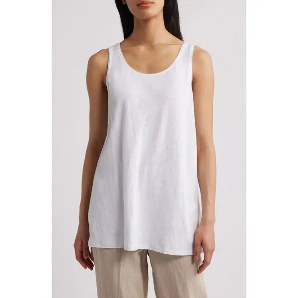 Eileen Fisher Organic Linen Tank