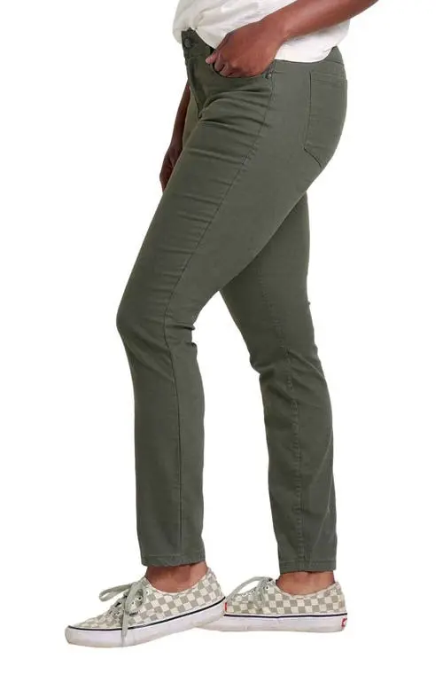 TOAD & CO Earthworks 5 Pocket Skinny Pant - Beetle