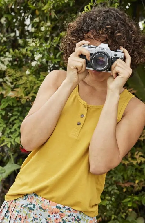 TOAD & CO Piru Henley Tank - Pollen
