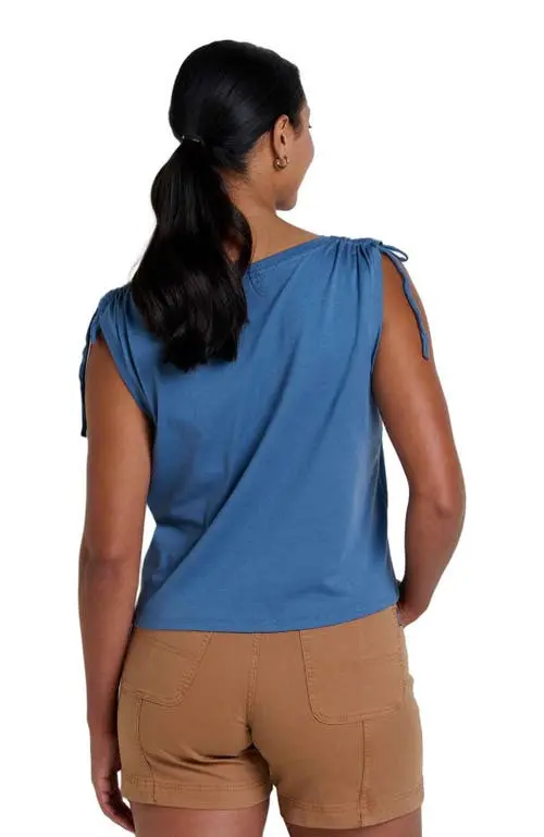 TOAD & CO Anza Cinch Tank - Pacific Blue