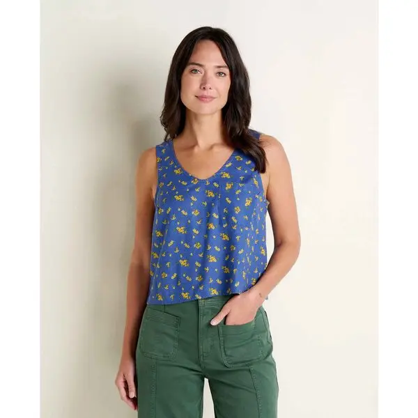 TOAD & CO Taj Hemp Button Back Tank