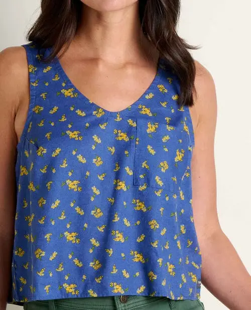 TOAD & CO Taj Hemp Button Back Tank