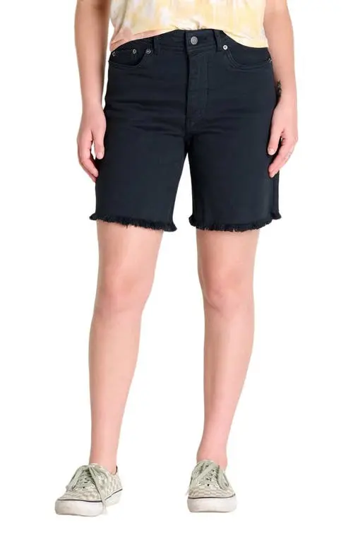 TOAD & CO Balsam Cutoff Short - Washed Black
