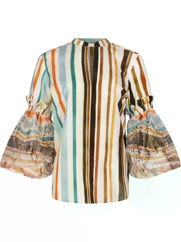 Silvia Tcherassi Nuru Blouse - Blue