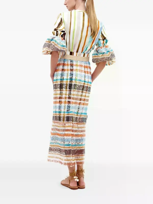 Silvia Tcherassi Nuru Blouse - Blue