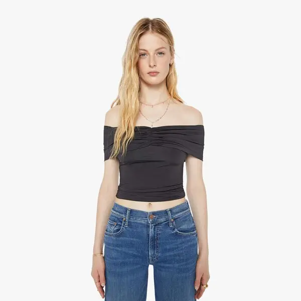MARIA CHER Athenas Off-the-shoulder Top