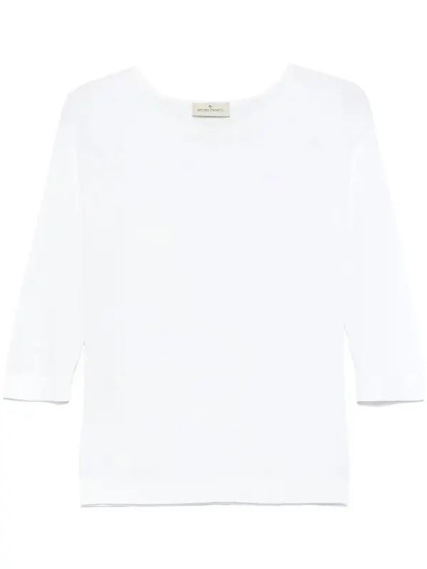 Bruno Manetti Fine-knit Top