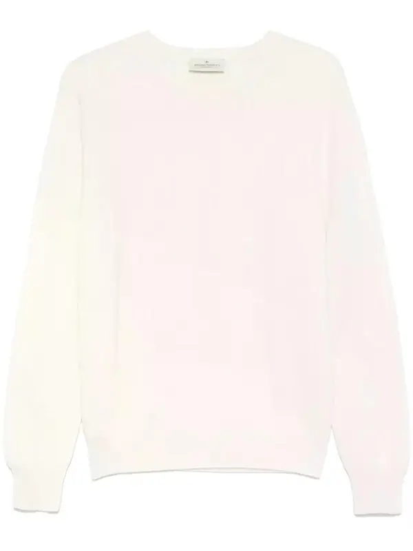 Bruno Manetti Cashmere Sweater - White