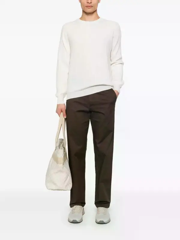 Bruno Manetti Cashmere Sweater - White
