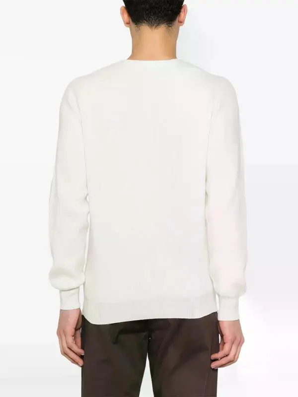 Bruno Manetti Cashmere Sweater - White