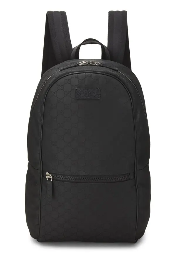 Gucci Gg Nylon Slim Backpack