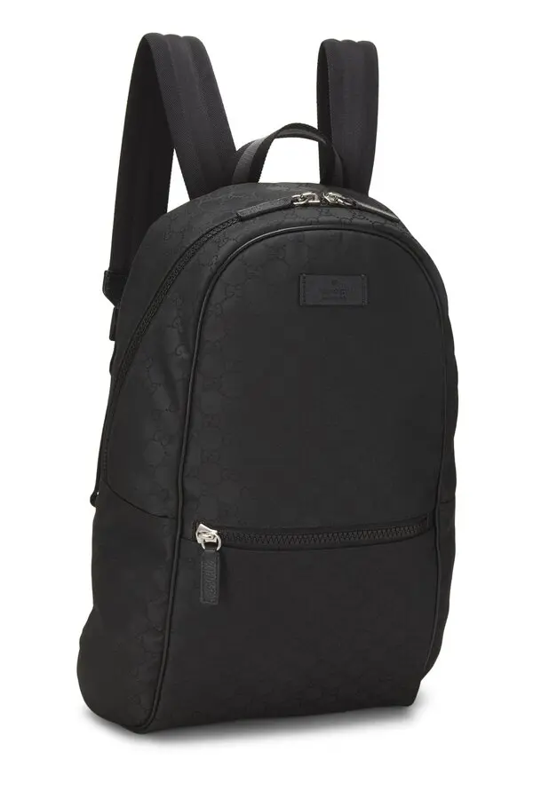 Gucci Gg Nylon Slim Backpack