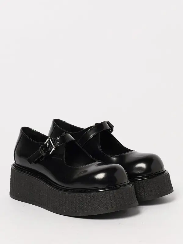 Moschino Mary Jane Platform Loafers