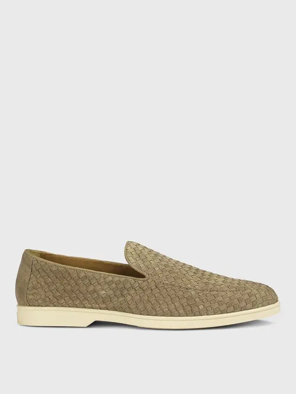 DOUCAL'S Woven Loafers - Dove Grey
