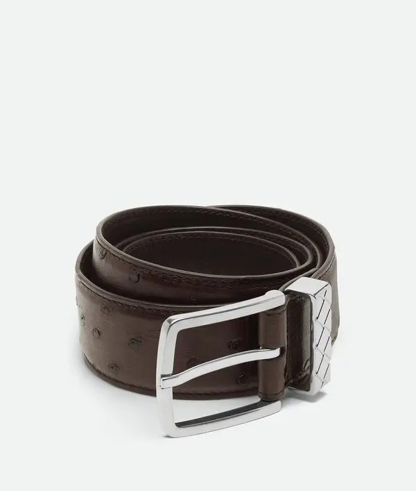 Bottega Veneta Intreccio Loop Belt - Fondant