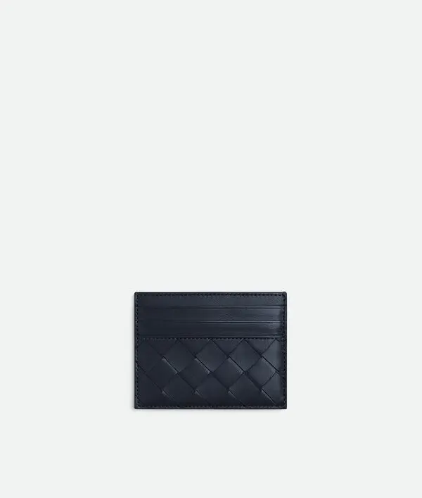 Bottega Veneta Intrecciato Credit Card Case - Space
