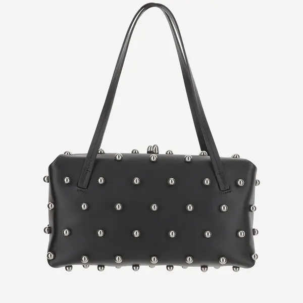 JIL SANDER Goji Pillow Leather Shoulder Bag