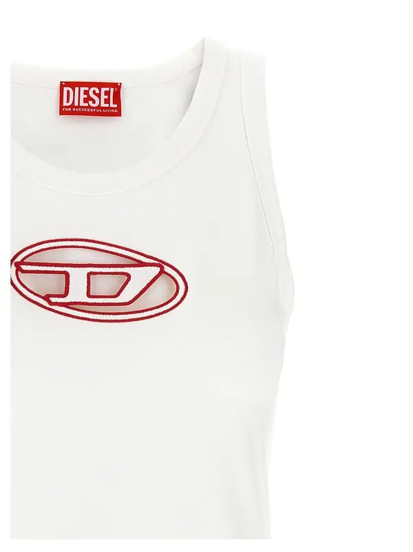 Diesel® T-Lynys-Od Tank Top - White | Editorialist