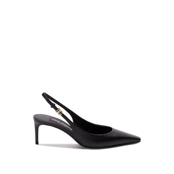 Dolce & Gabbana Leather Slingback Pumps