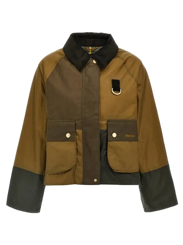 Barbour Alma' Waxed Cotton Jacket