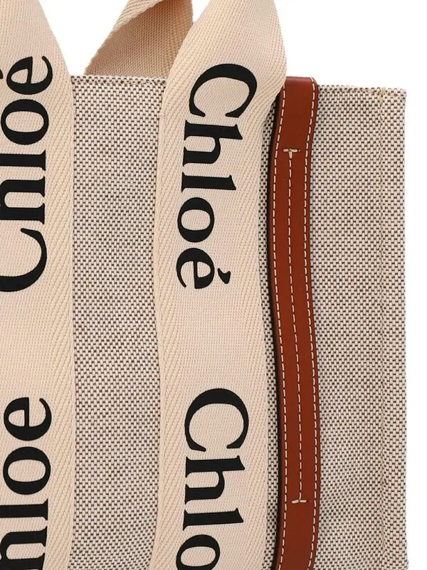 Chloé Woody Small Shopping Tote